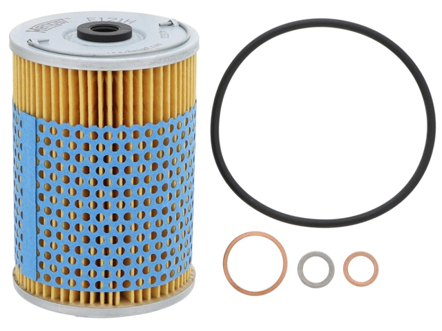 Hengst 0001800609HE, E121HD01 Oil Filter Kit - Mercedes | 0001800609 ...