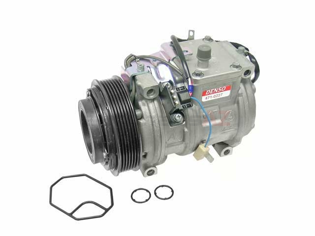 Denso 0002300611, 4711227 AC Compressor; Complete with Clutch/6 Groove ...