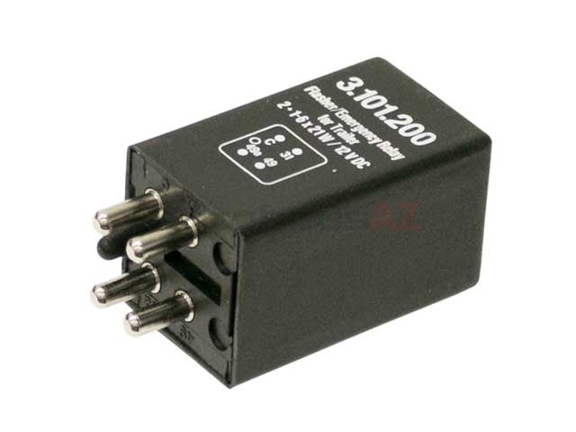 Vemo 0008211063, 3101200 Turn Signal/Flasher Relay; For Emergency ...