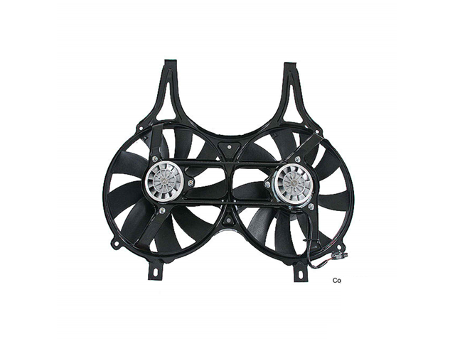 Trucktec 0015001693, 0240118 Engine Cooling Fan Assembly; Complete Dual ...