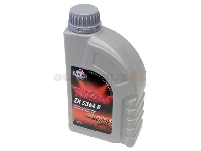 Fuchs 001989200312 Hydraulic System Fluid; Titan ZH 5364B, 1 Liter ...