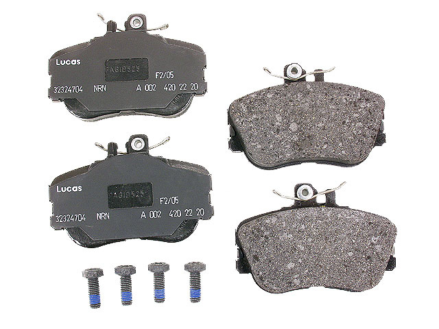 Genuine Mercedes 0024202220 Brake Pad Set; Front - Mercedes ...