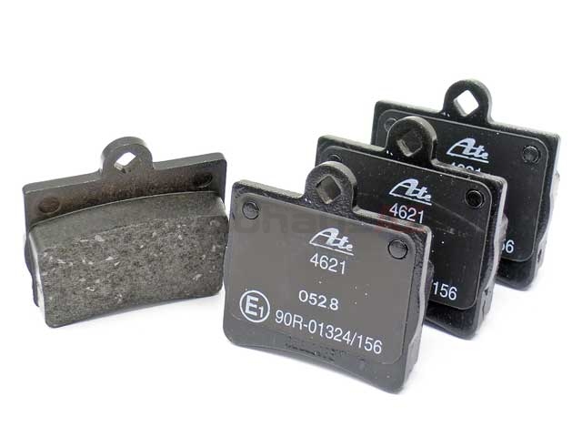 ATE 0024205120, 604060 Brake Pad Set; Rear with 1 Pin Retainer; OE ...