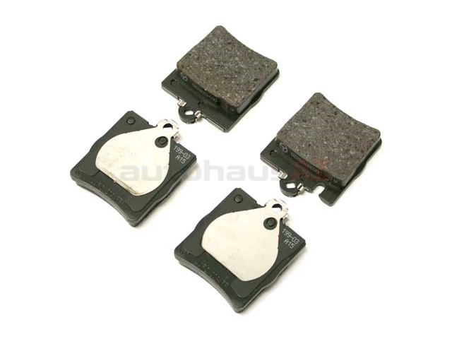 Genuine Mercedes 0034205220, A003420522041 Brake Pad Set; Rear ...