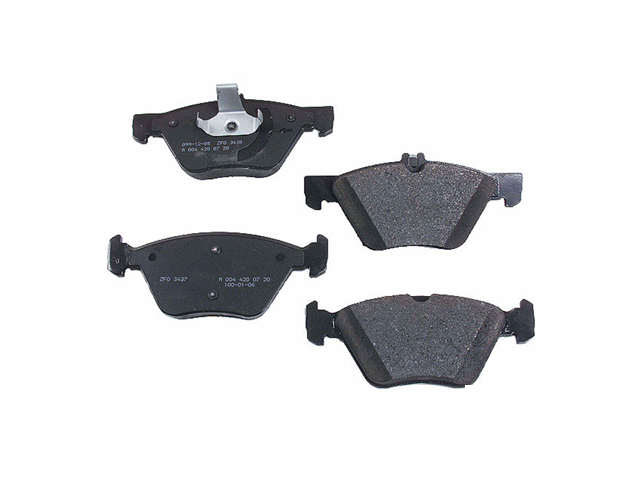Genuine Mercedes 0044200720 Brake Pad Set; Front - Mercedes ...