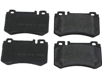 Genuine Mercedes 0044204920 Brake Pad Set; Rear - Mercedes ...