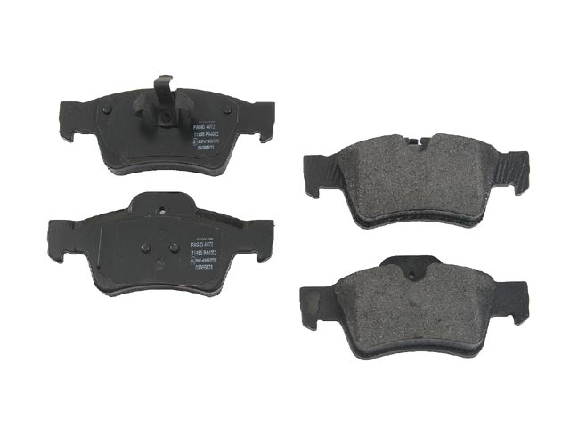 Pagid 0044205220 Brake Pad Set; Rear; OE Compound - Mercedes ...