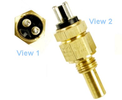 Genuine Mercedes 0045454924 Thermo-Time Switch; With 2 Pole Terminal ...