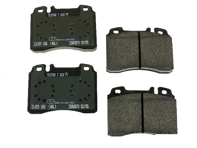 Textar 0054200220, 2115305 Brake Pad Set; Front; OE Compound - Mercedes ...