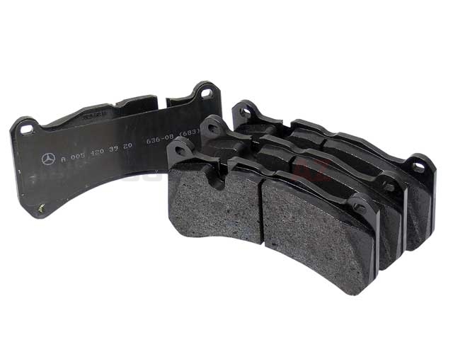 Genuine Mercedes 005420392041, A005420392041 Brake Pad Set; Front ...