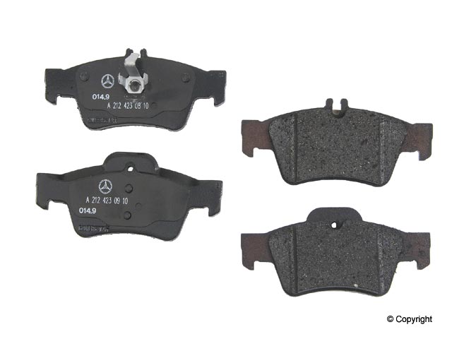 Genuine Mercedes 0054207920, 0054209320 Brake Pad Set; Rear ...