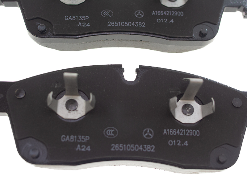 Genuine Mercedes 0064203920, A0074208120 Brake Pad Set; Front ...