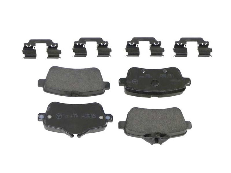 Genuine Mercedes 0004209904, A0074208320 Brake Pad Set; Rear - Mercedes ...