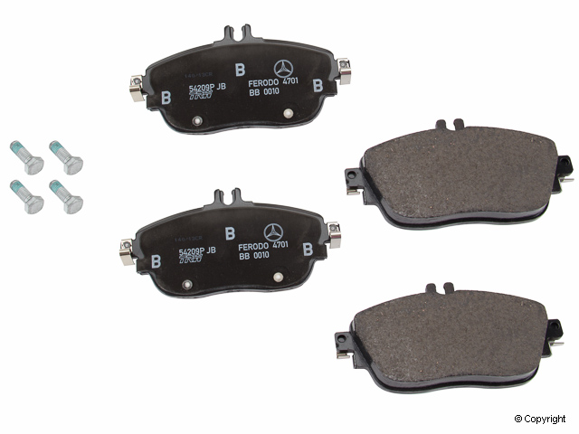 Genuine Mercedes 0064204720 Brake Pad Set; Front | 0084200320