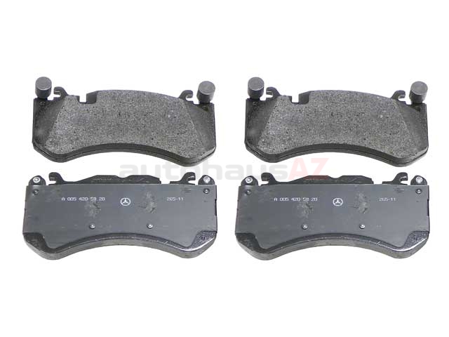 Genuine Mercedes 0074206520, A0074206520 Brake Pad Set; Front ...
