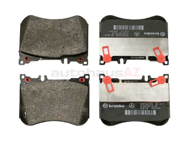 Genuine Mercedes 0004201006, A0084200220 Brake Pad Set; Front ...