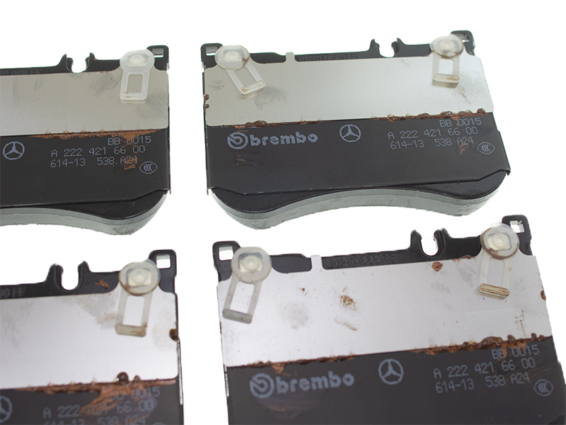 Genuine Mercedes 0004201006, A0084200220 Brake Pad Set; Front ...