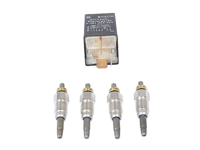 Bosch 0250201933 Glow Plug Kit; Fast Glow Kit - Audi, VW ...