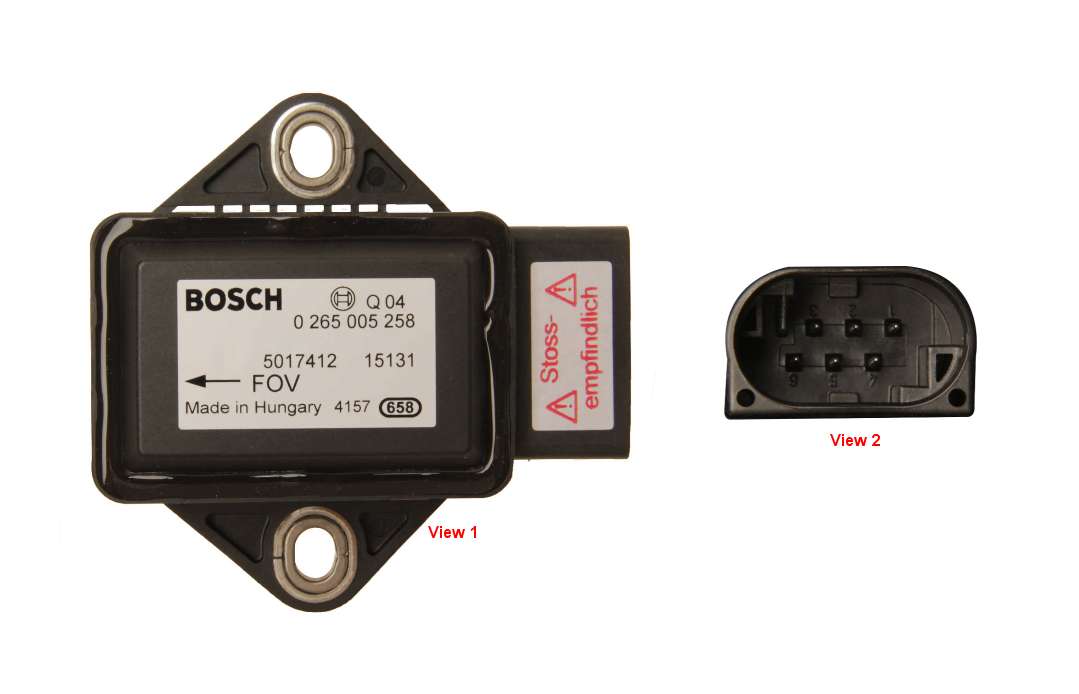 Bosch 0265005258 Suspension Yaw Sensor - Mercedes | 0025426618