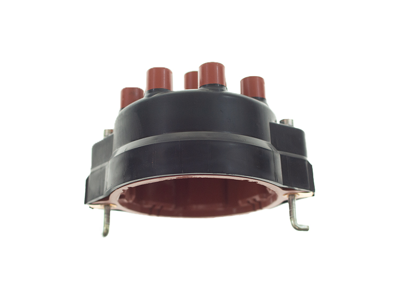 Bosch 03120 Distributor Cap; With Threaded Stud Wire Connectors; Black ...