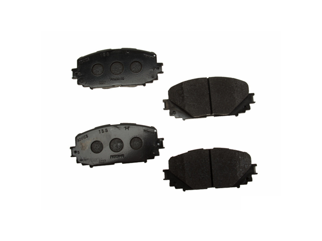 Genuine 0446552310 Brake Pad Set; Front - Toyota