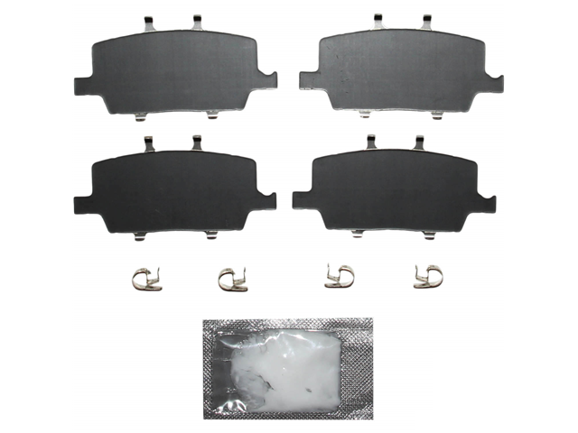 Genuine 0494606070 Disc Brake Pad Shim; Rear - Toyota