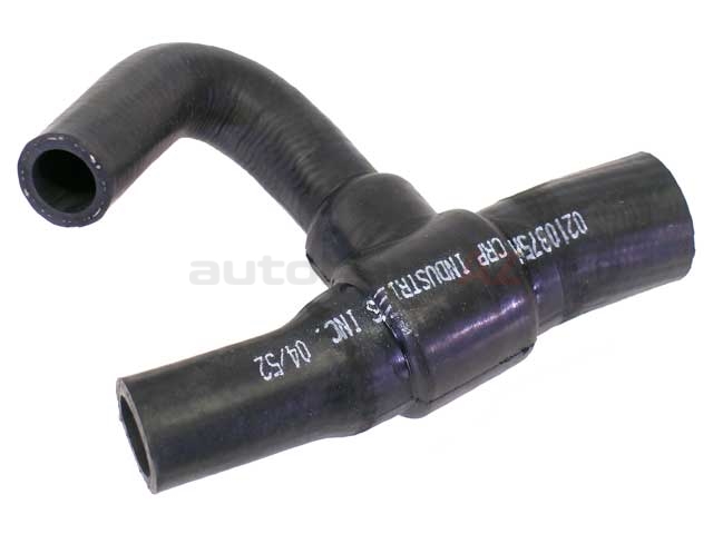 CRP 068121058C, 068121058CEC Coolant Hose; 3-Way Hose from Pipe to Pump ...