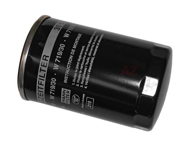 Mann 06A115561B, W71930 Oil Filter; OE Version without Check Valve ...