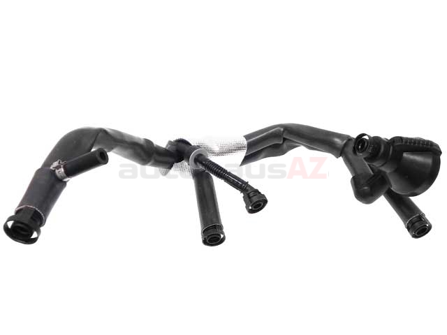 Genuine Audi 078103235R Crankcase Breather Hose; PCV Hose Assembly ...