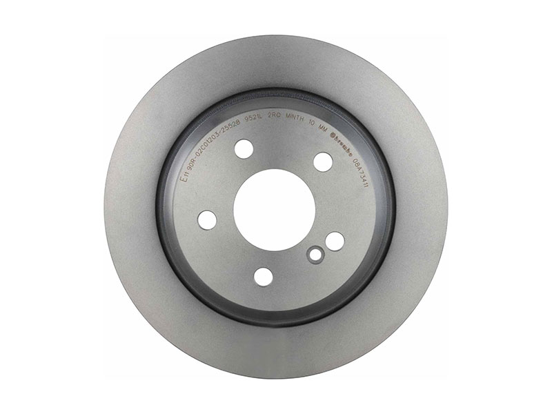 Brembo 08A73411 Disc Brake Rotor; Rear - Mercedes | 2214230712 221423111207