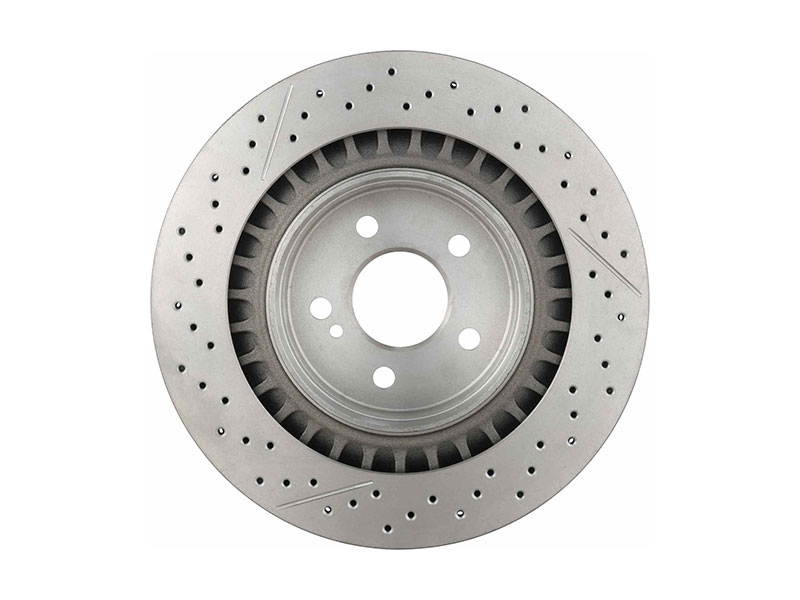 Brembo 09925741 Disc Brake Rotor; Rear - Mercedes | 1714230212 ...