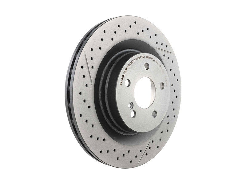 Brembo 09A32611 Disc Brake Rotor; Rear - Mercedes | 2044230412
