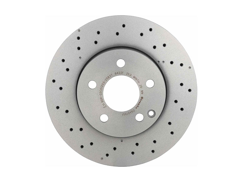 Brembo 09A61351 Disc Brake Rotor; Front - Mercedes | 2044210912 ...