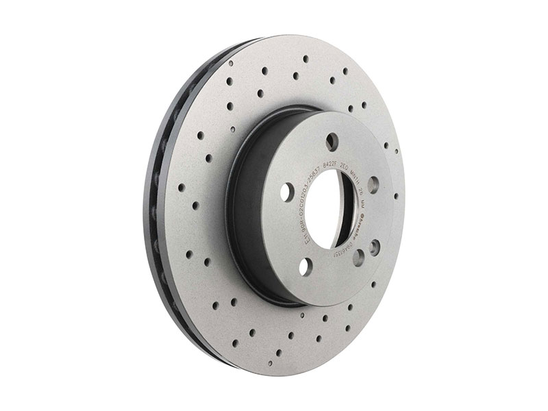 Brembo 09A61351 Disc Brake Rotor; Front - Mercedes | 2044210912 ...
