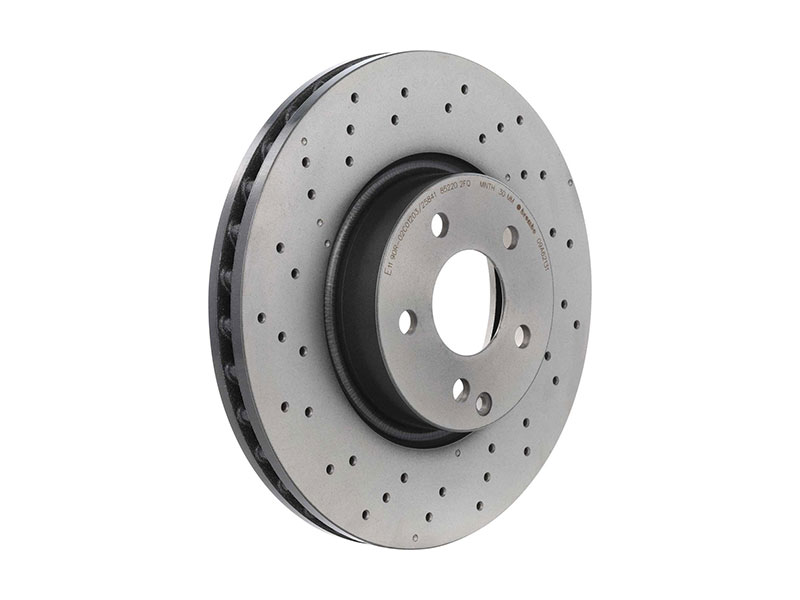 Brembo 000421301207, 09A62131 Disc Brake Rotor; Front - Mercedes ...