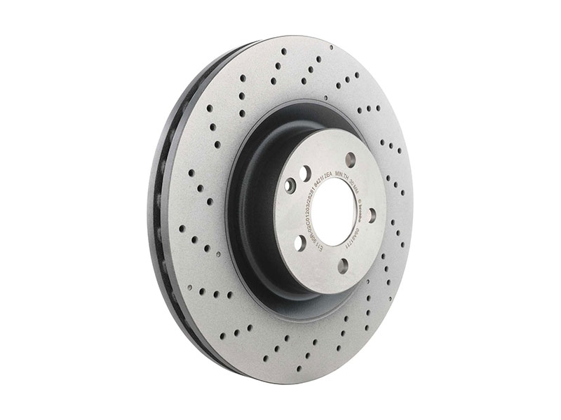 Brembo 09A81711 Disc Brake Rotor; Front - Mercedes | 2214210012 ...