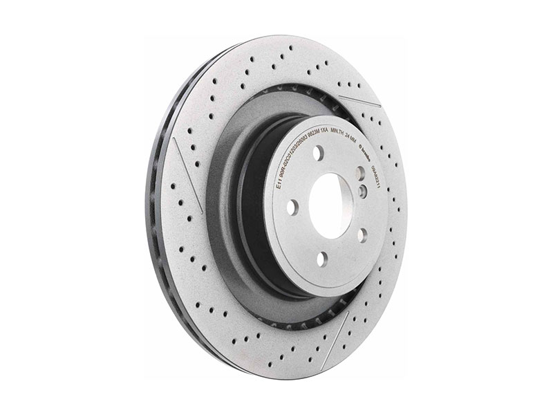 Brembo 09A82211 Disc Brake Rotor; Rear - Mercedes | 2124230412