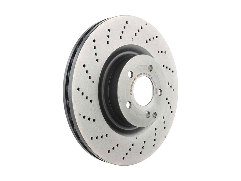 Brembo 0004211412 Disc Brake Rotor; Front - Mercedes | 000421141207 ...