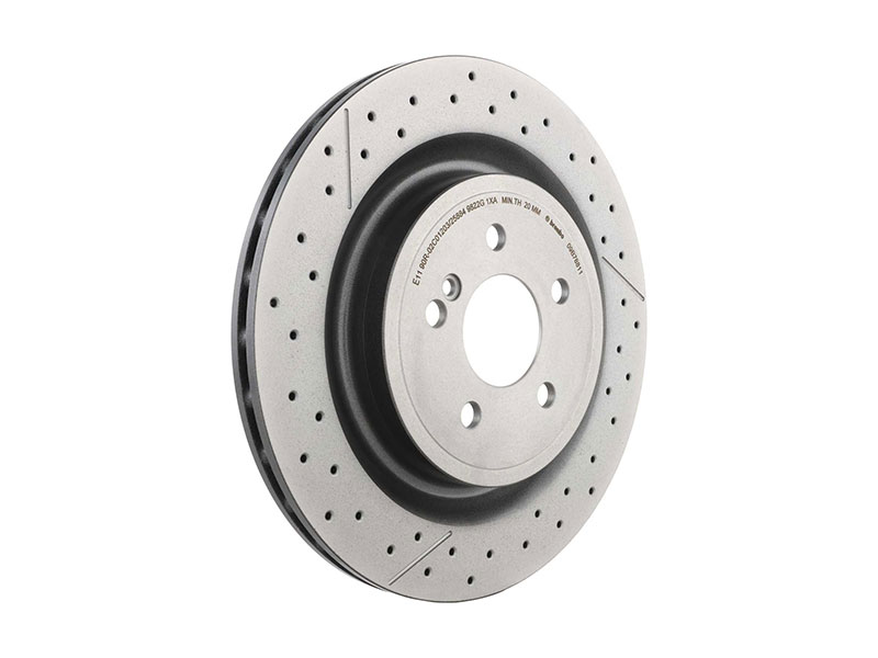 Brembo 09B78811 Disc Brake Rotor; Rear - Mercedes | 0064206820 ...