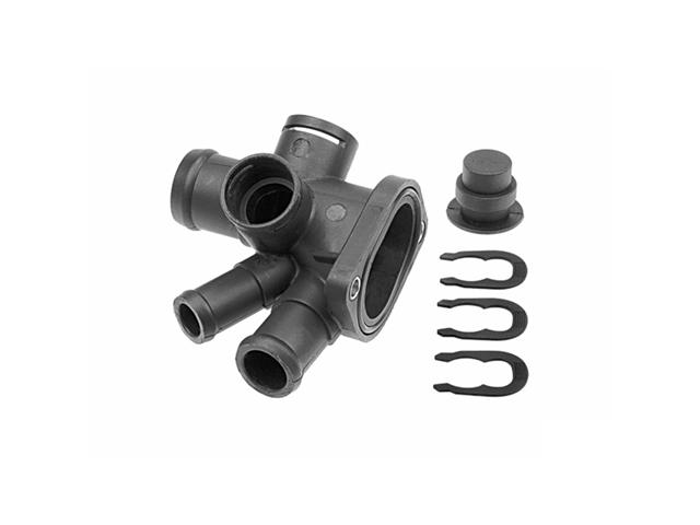 Meyle 1002260011 Coolant Outlet/Flange; 5-Outlet Cylinder Head Hose ...