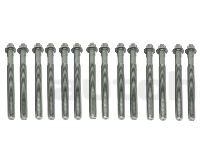 VictorReinz 11121740065, 143210101 Cylinder Head Bolt Set; Set of 14 ...