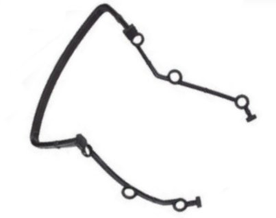 Genuine BMW 11141741128 Timing Cover Gasket; At Upper Left Chain Case ...