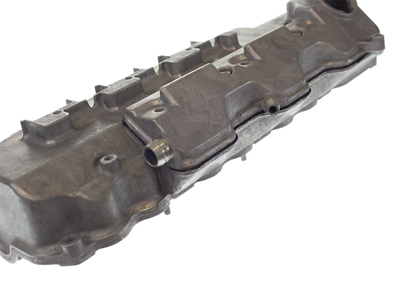 Genuine Mercedes 1120100530, A1120100530 Valve Cover; Left - Mercedes ...