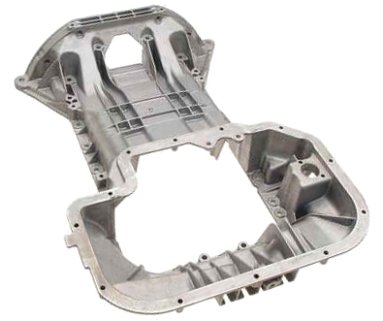 Genuine Mercedes 1120140702 Oil Pan; Upper | 1120140502