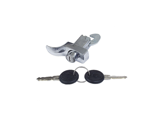 Hella 113827503F, 906767001 Hatch Lock; Chrome with Keys - VW