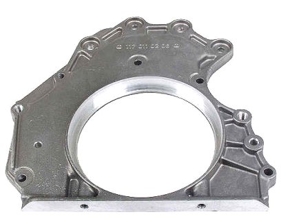 Genuine Mercedes 1170110208 Crankshaft Seal Retainer; Rear Seal Cover ...