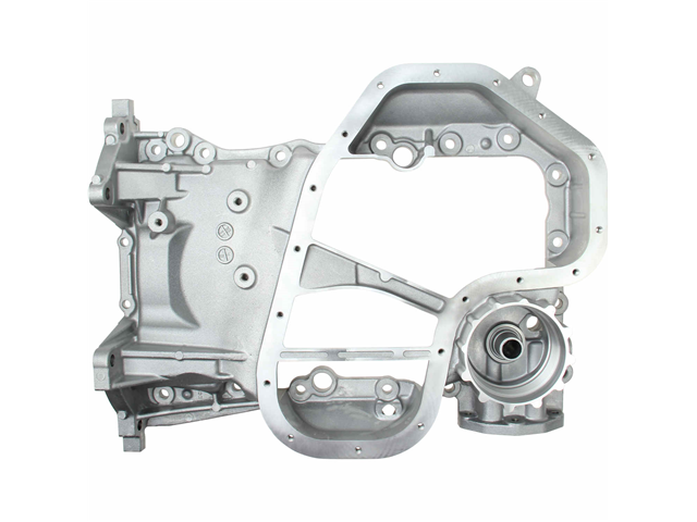 Genuine 121110P050 Oil Pan; Upper - Toyota