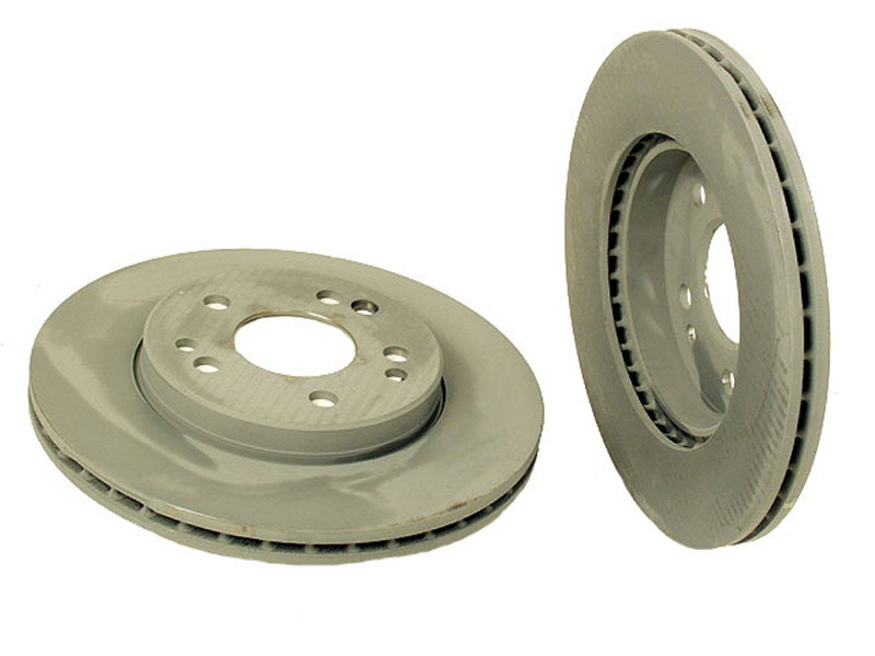 Genuine Mercedes 1244211612 Disc Brake Rotor; Front; Vented 284x22mm ...