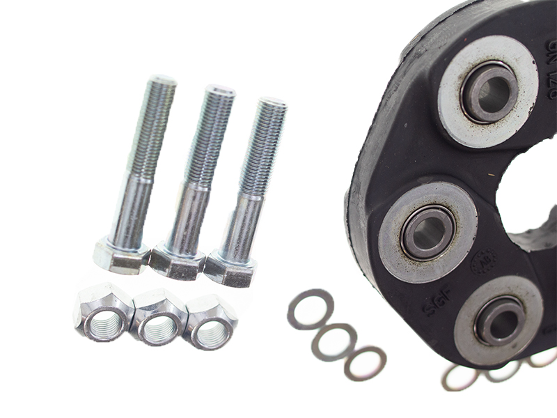 Febi 1264100215, 07540 Drive Shaft Flex Disc/Joint Kit; Rear - Mercedes ...