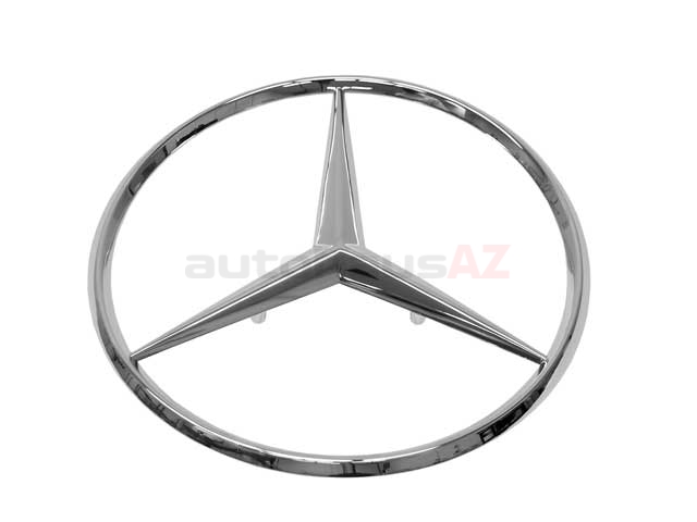 Genuine Mercedes 1267580158, A1267580158 Emblem; Trunk Star - Mercedes ...